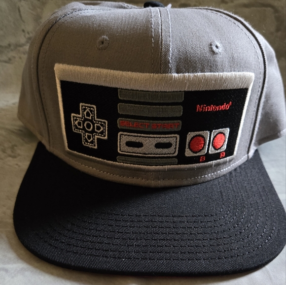 Nintendo | Accessories | Vintage Nintendo Hat Video Game Controller ...